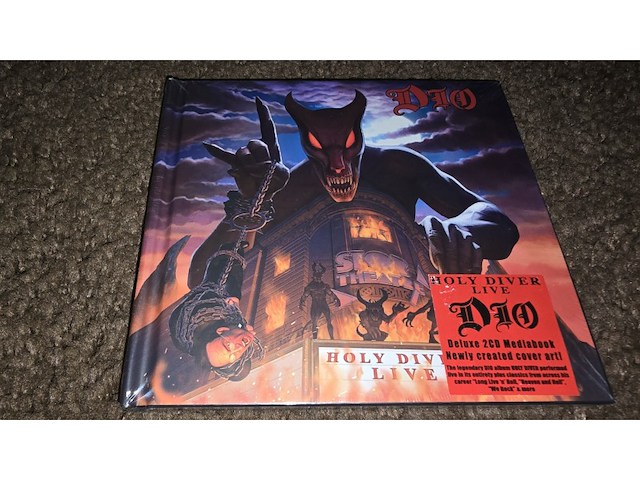 Dio - Holy diver live 2CDa , U CELOFANU