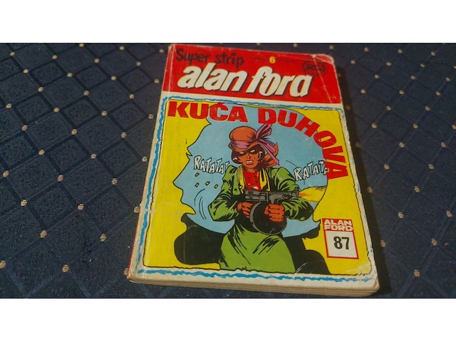 Alan Ford 87/Vjesnik/Kuca Duhova