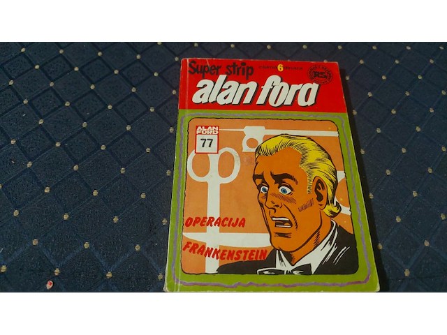 Alan Ford 77/Vjesnik/Operacija Frankenstein