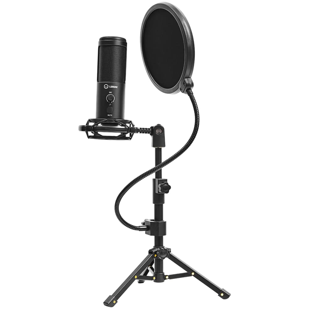 LORGAR Voicer 721 Black Mikrofon