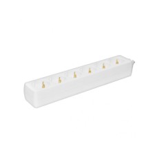 PROSTO Razvodnik sa 6 mesta 3m 1.5mm2 NV06-3/WH-P/1,5