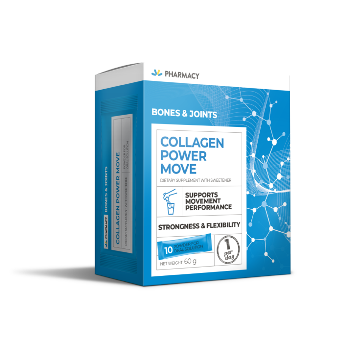 Pharmacy Collagen Power Move, 10 kesica