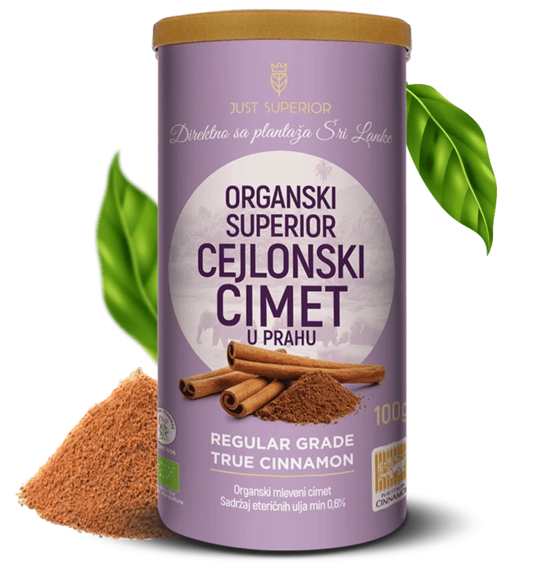 Cejlonski cimet (organski proizvod) 100 g Just superior