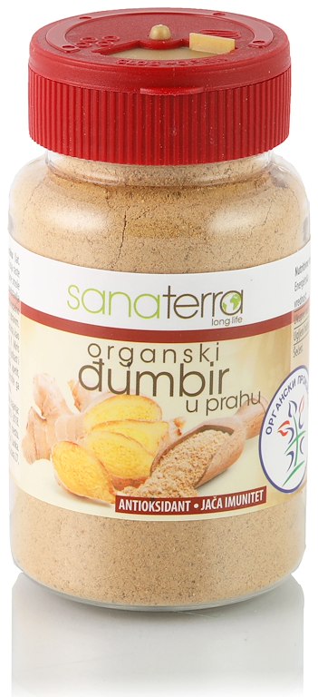 Đumbir u prahu (organski proizvod) 50 g Sanaterra