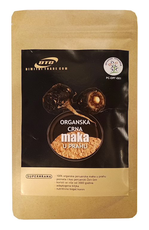 Crna maka (organski proizvod) 100 g Superhrana