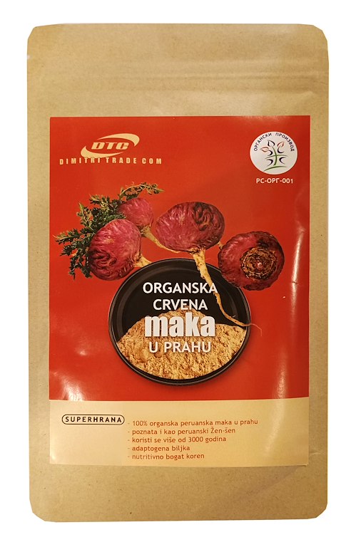 Crvena maka (organski proizvod) 100 g Superhrana