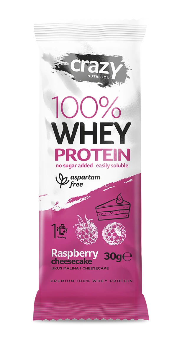 Whey protein cheesecake 30 g Crazy Nutrition