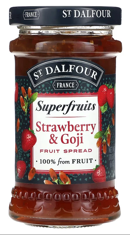 Voćni namaz Superfruits jagoda i goji 170 g St. Dalfour