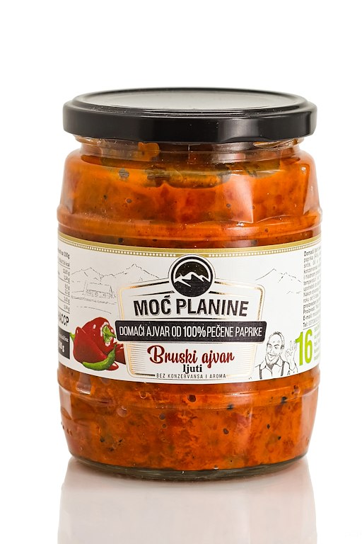 Ajvar ljuti 580 g Moć planine