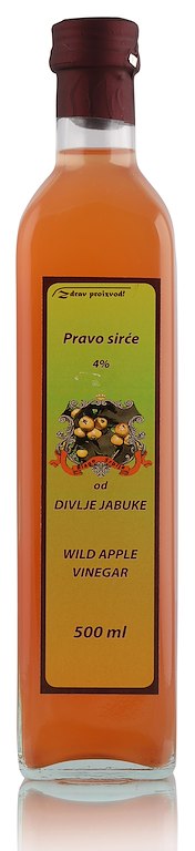 Sirće od divlje jabuke 500 ml Rašević