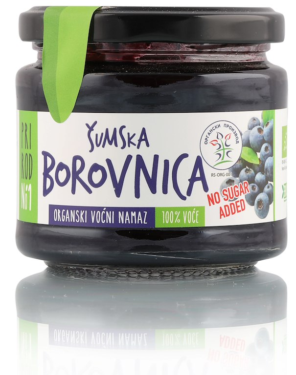 Namaz od borovnice (organski proizvod) 200 g Nisha