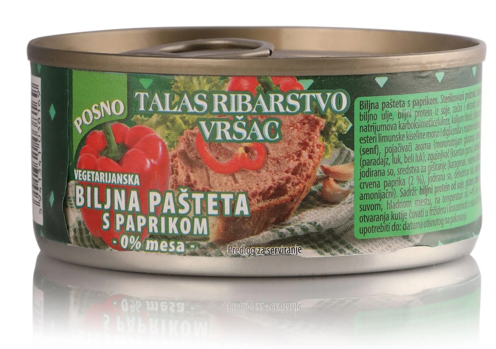 Pašteta vegetarijanska sa paprikom 120 g Talas