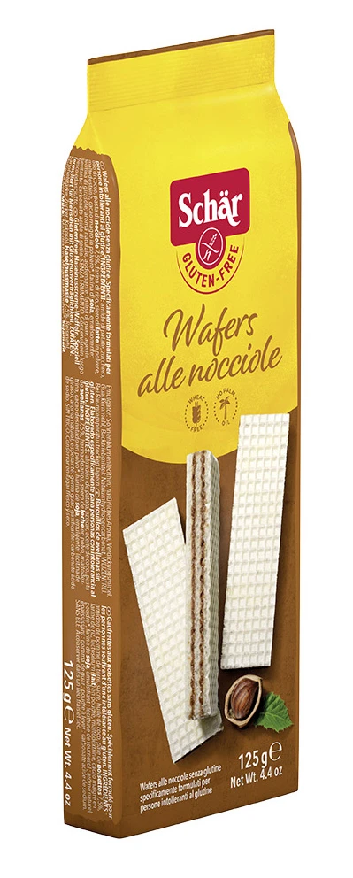 Napolitanke sa lešnik kremom (sert. bez glutena) 125 g Schar