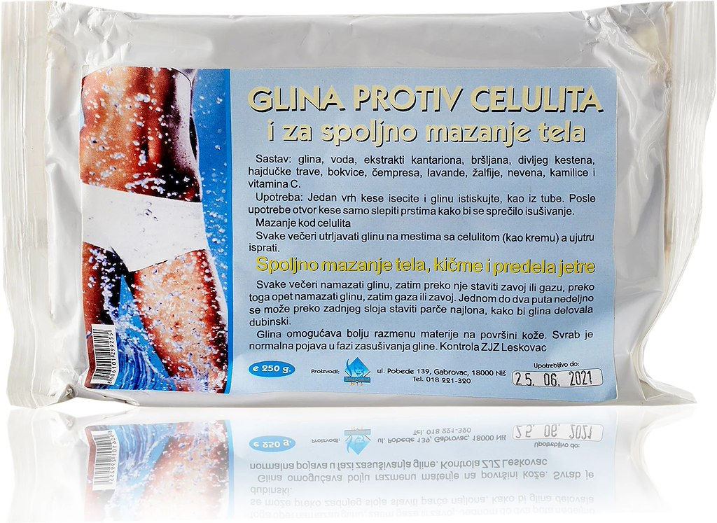 Glina protiv celulita 250 g Shenemil