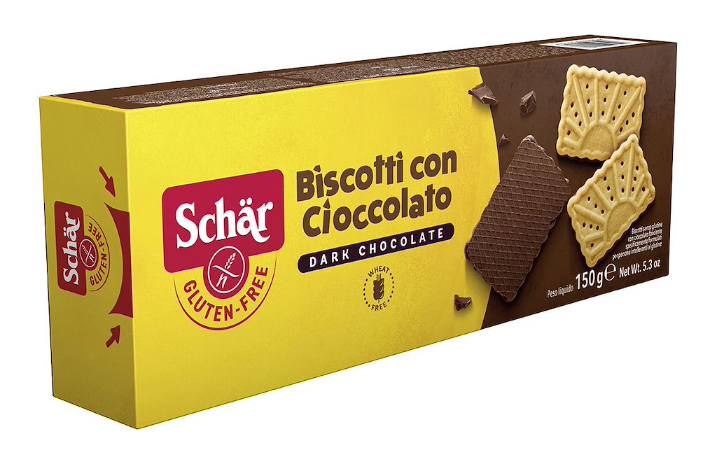 Čokoladni biskviti (sert. bez glutena) 150 g Schar