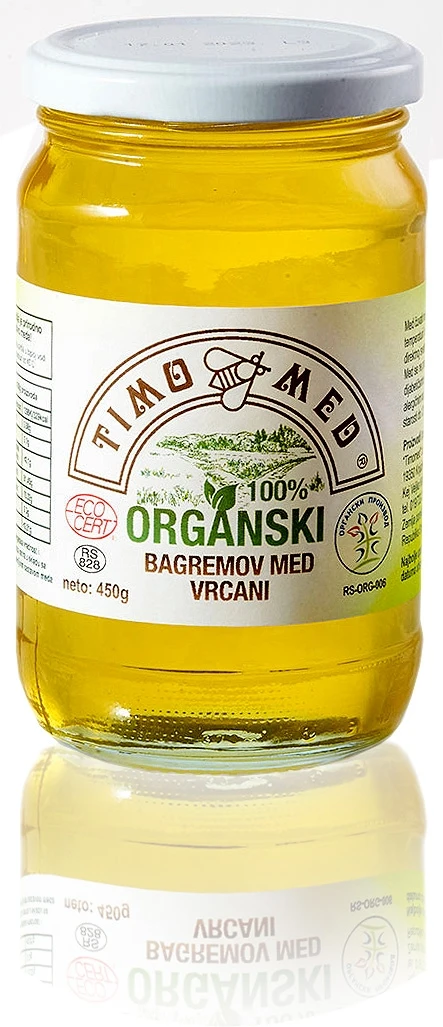 Bagremov med (organski proizvod) 450 g Timomed