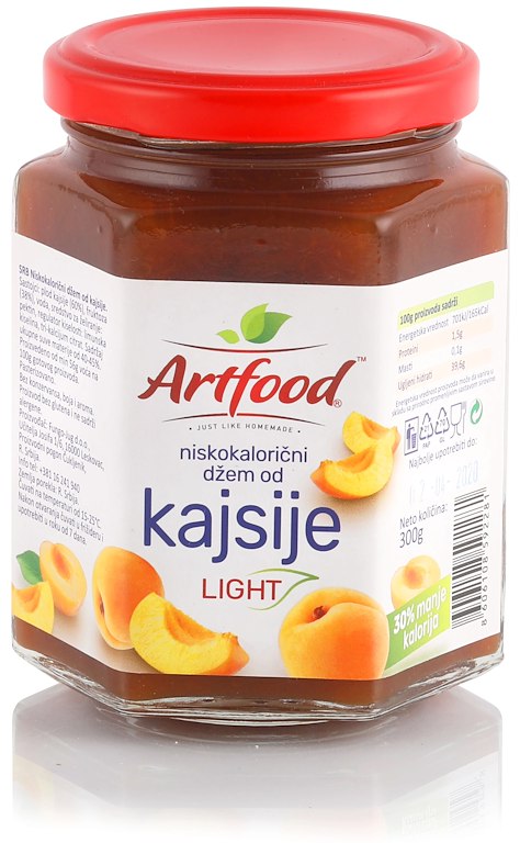 Niskokalorični džem od kajsija light 300 g Artfood