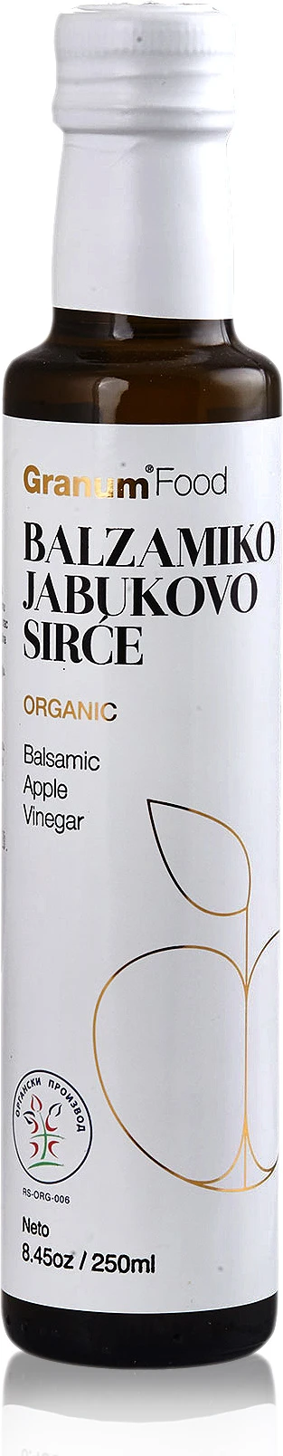 Balzamiko sirće od jabuka (organski proizvod) 250 ml Granum