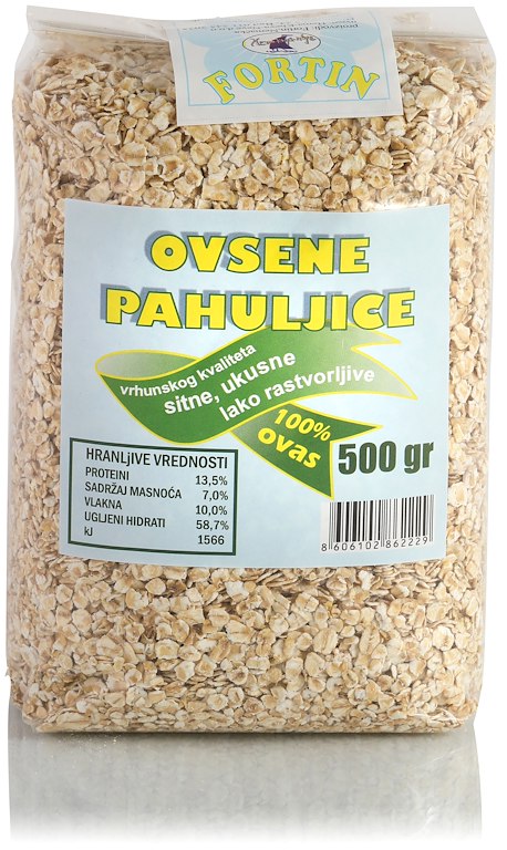 Ovsene pahuljice 500 g Fortin