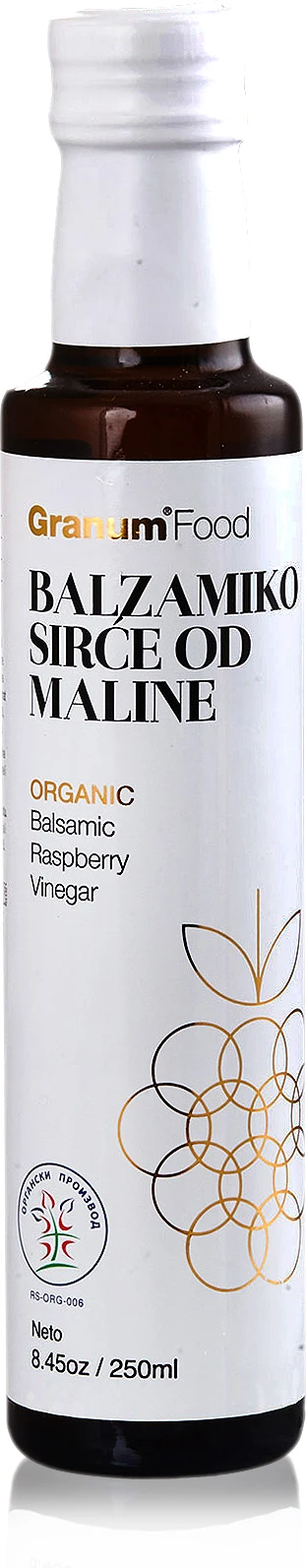 Balzamiko sirće od malina (organski proizvod) 250 ml Granum