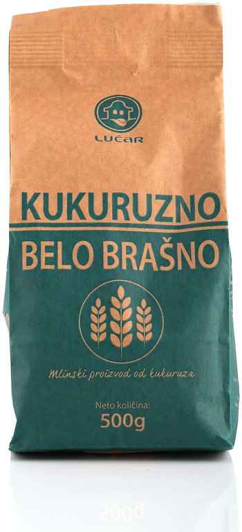 Kukuruzno belo brašno 500 g Lučar