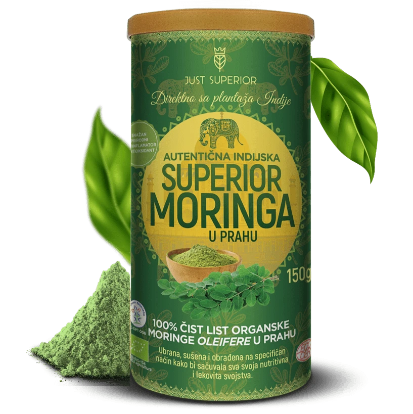 Moringa prah (organski proizvod) 150 g Just superior