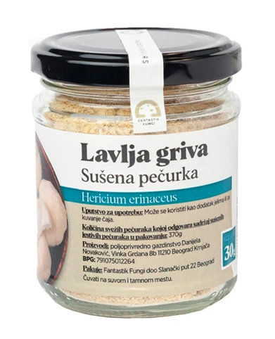 Lavlja griva u prahu 50 g Fantastik Fungi