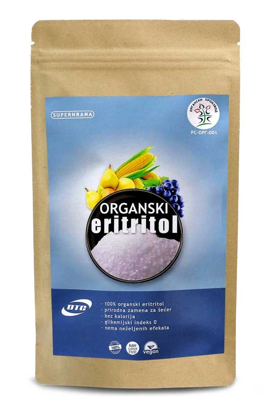 Eritritol (organski proizvod) 200 g Superhrana