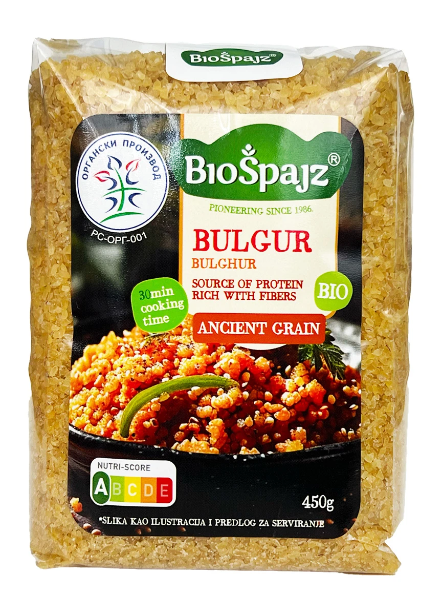 Bulgur (organski proizvod) 450 g Bio Špajz