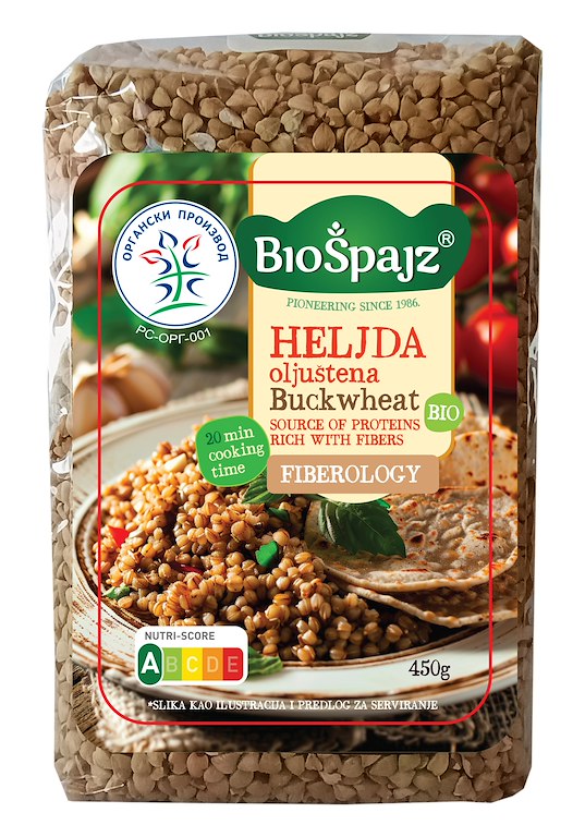 Heljda (organski proizvod) 450 g Bio Špajz