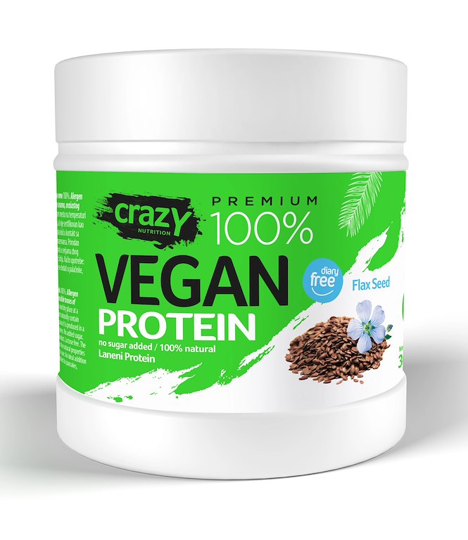 Laneni protein Vegan 300 g Crazy Nutrition