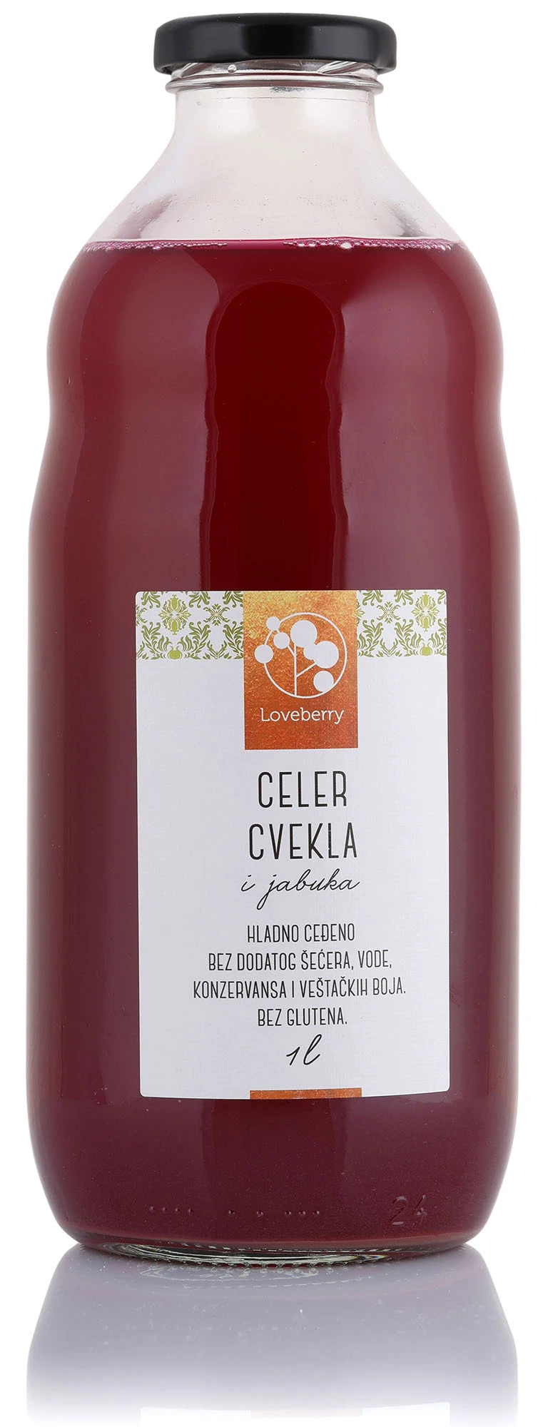 Sok od celera, cvekle i jabuke 1 l Loveberry