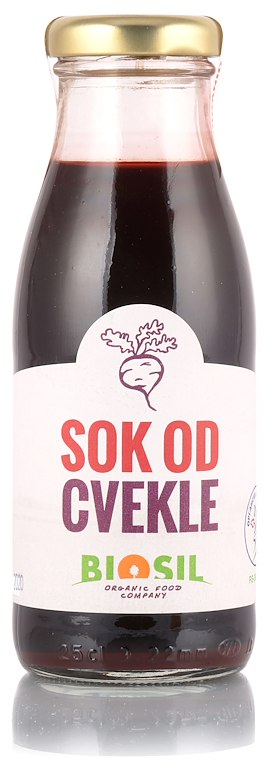 Sok od cvekle (organski proizvod) 250 ml Biosil