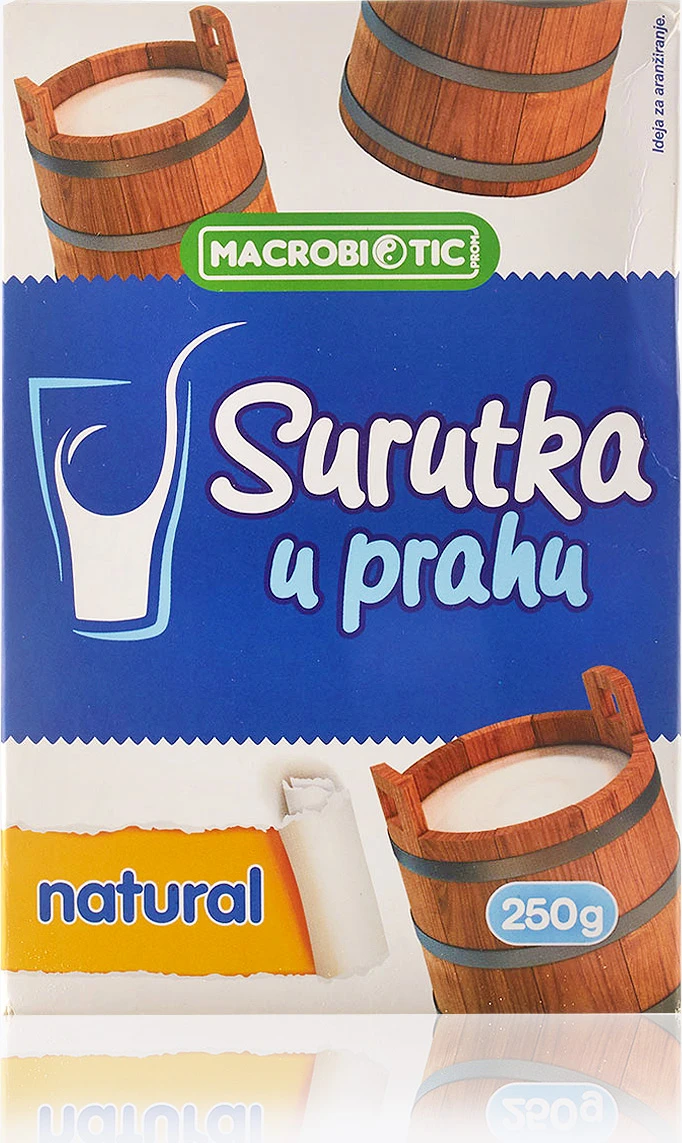 Surutka u prahu natural 250 g Macrobiotic Prom