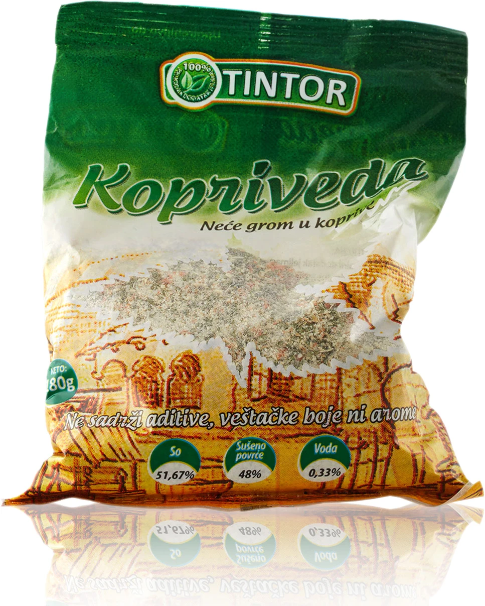 Kopriveda - prirodan dodatak jelima 180 g Tintor