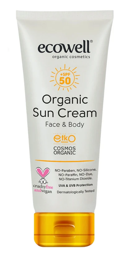 Krema za sunčanje SPF50 (organski proizvod) 110 g Ecowell