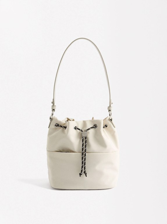 Nylon shoulder bag M