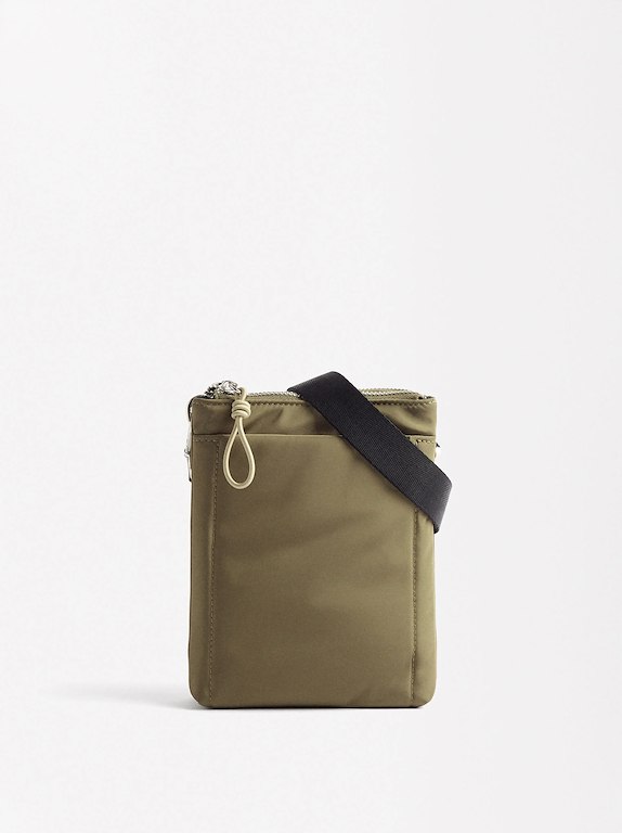 Double Nylon Crossbody Bag