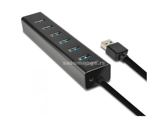 AXAGON HUE-SA7BP USB3.0 CHARGING hub