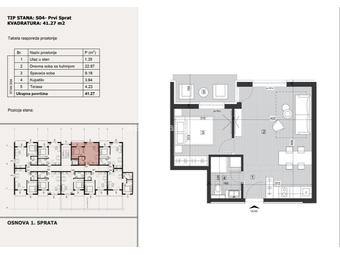 Prodaja apartmana u objektu sa bazenom i SPA centrom