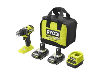 RYOBI Set Udarna bušilica (18V ONE+ HP) sa 2 baterije (2Ah) i punjačem RYOBI RDD18C-220S