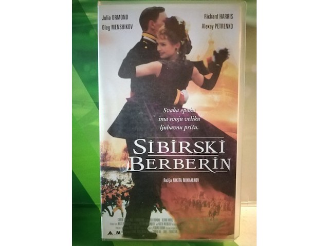 Sibirski Berberin - Oleg Menchikov / VHS /