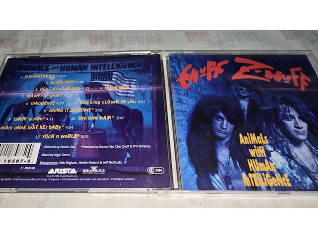 Enuff Z`nuff - Animals with human intelligence , ORIG.