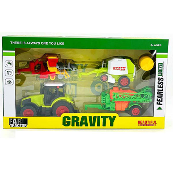 Traktor na potez sa 3 priključka Gravity 653502