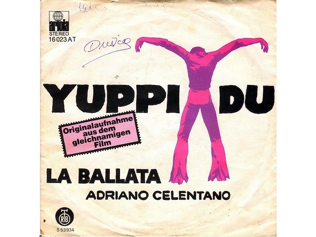 Adriano Celentano – Yuppi Du 7` SINGL