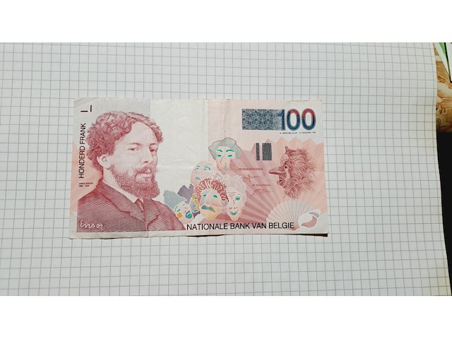 BELGIJA 100 FRANAKA