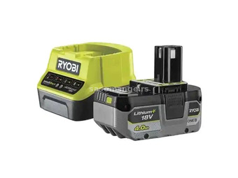 Set punjač+baterija 4,0Ah 18V ONE+ RYOBI RC18120-140X