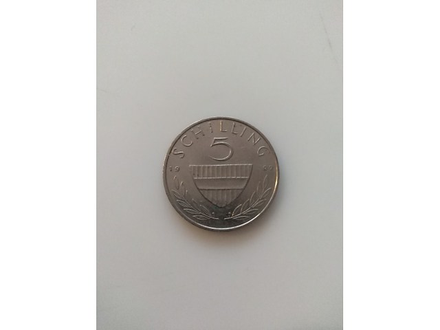 5 šilinga Austrija, 1997.