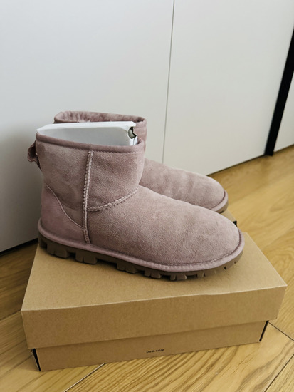 Ugg Classic Mini prljavo roze boje -original