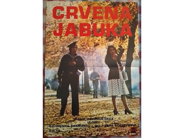 plakat CRVENA JABUKA